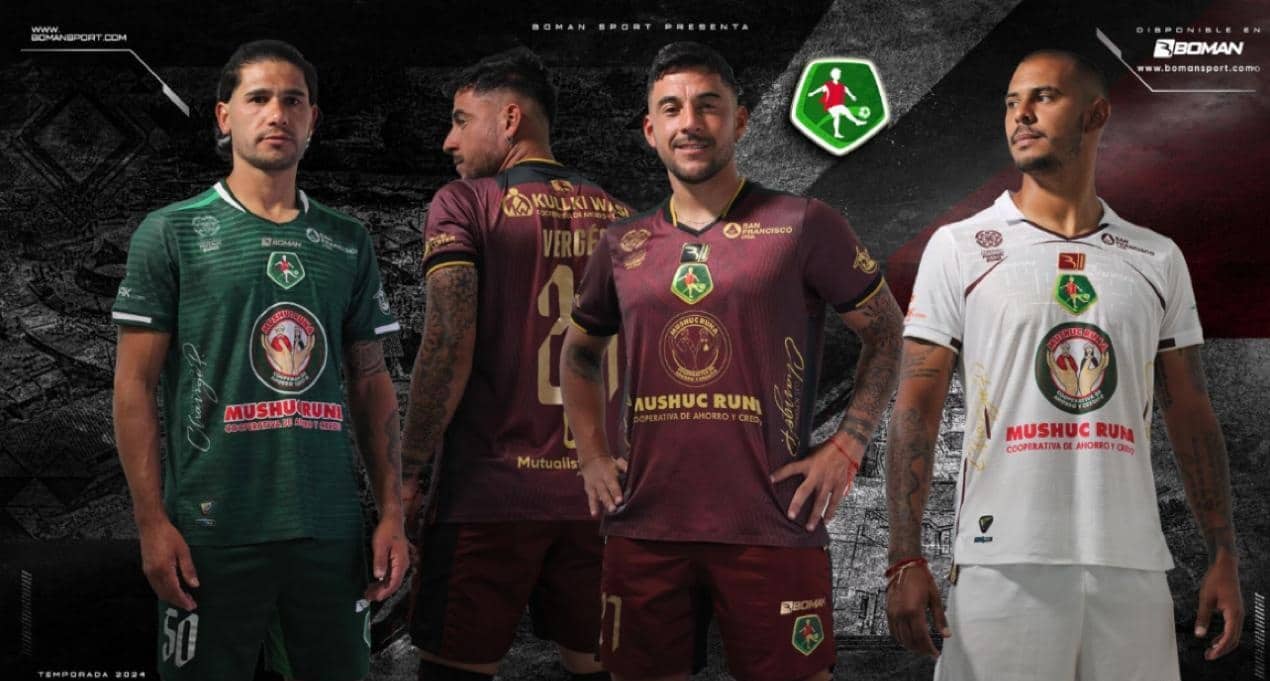 (FOTOS) Las nuevas camisetas del Mushuc Runa | Studiofutbol