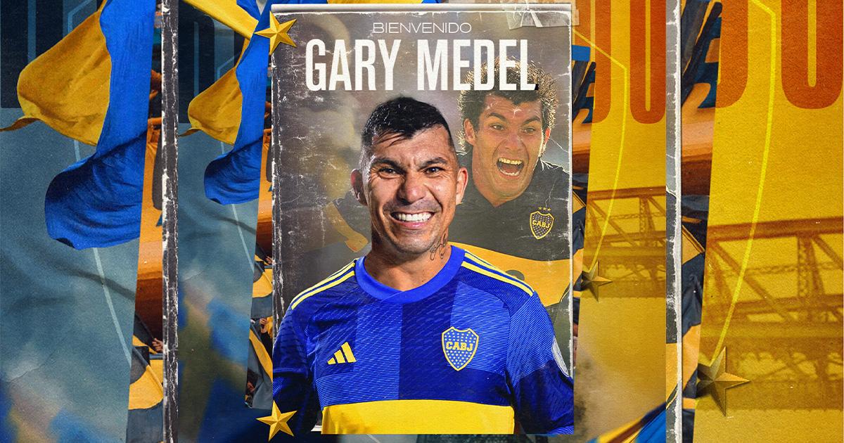 OFICIAL: Gary Medel, nuevo jugador de Boca Juniors | Studiofutbol