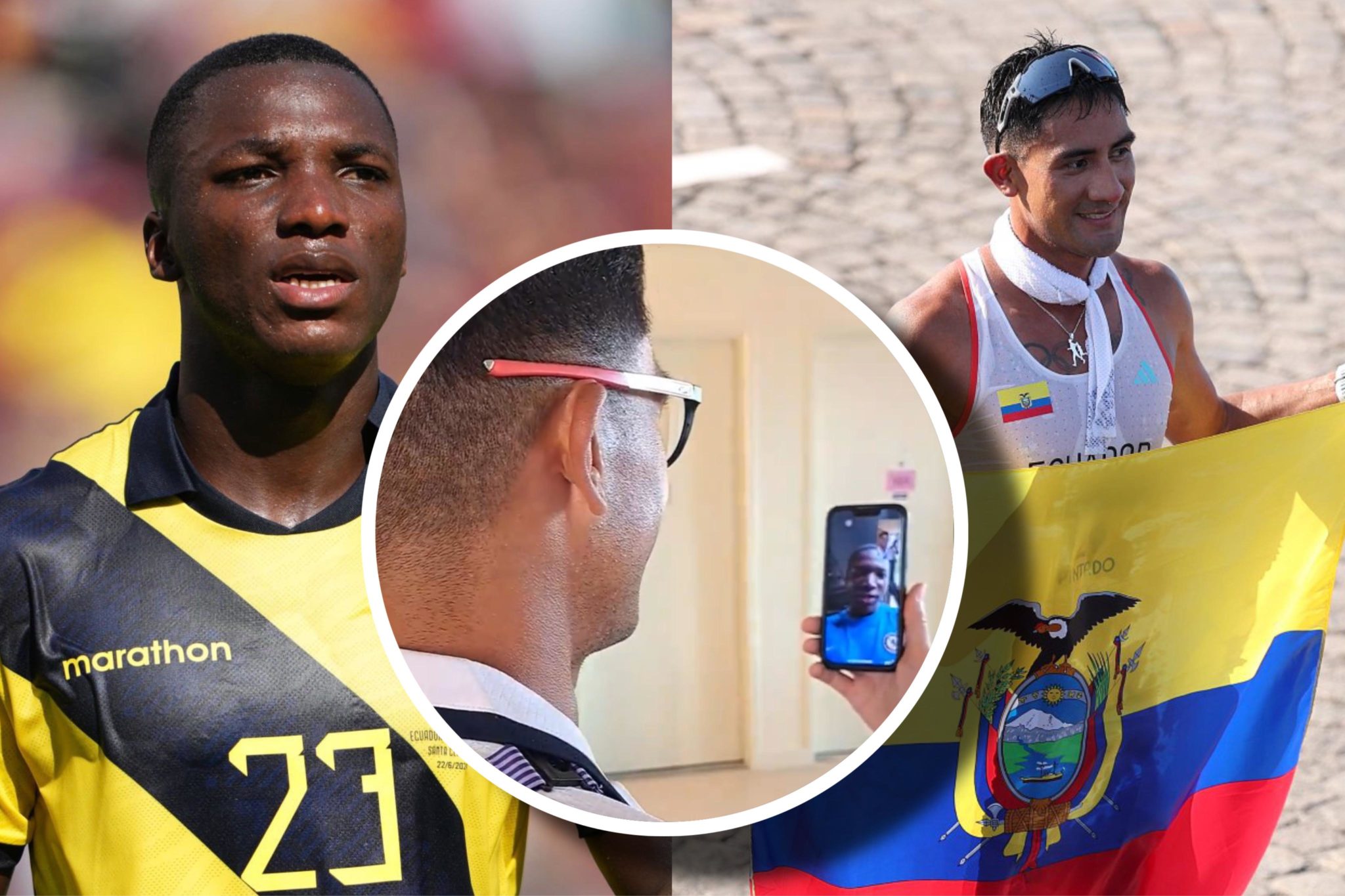 (VIDEO) POR VIDEOLLAMADA: Moisés Caicedo felicitó a Daniel Pintado tras ...