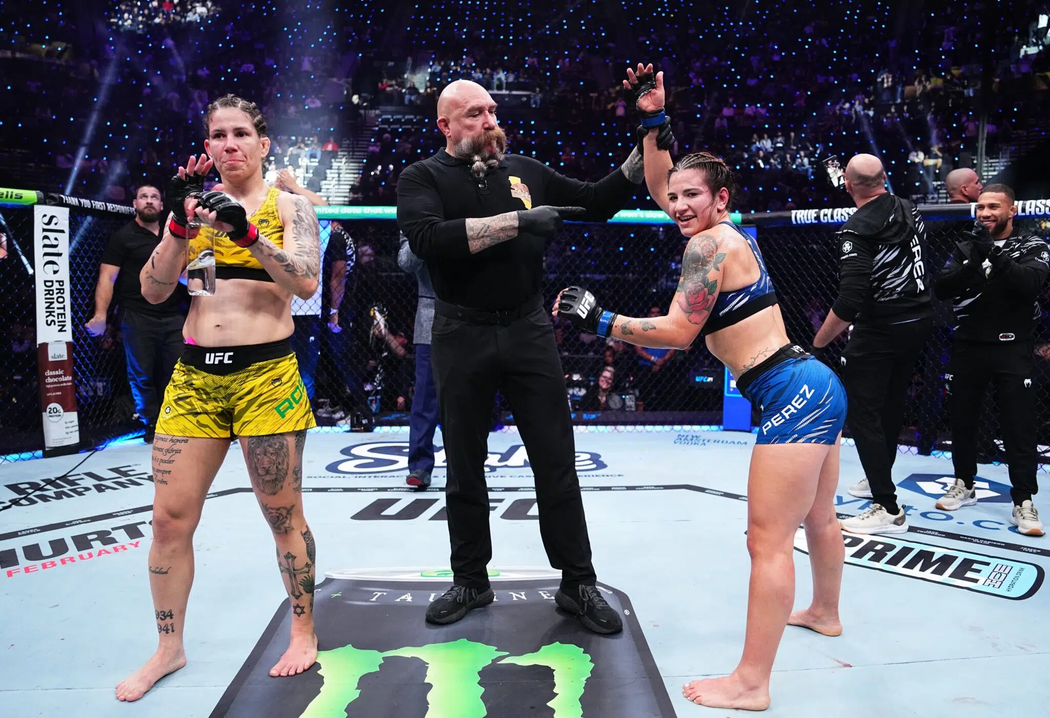 La argentina Ailín Pérez volvió a ganar en UFC y sumó su quinto triunfo ...