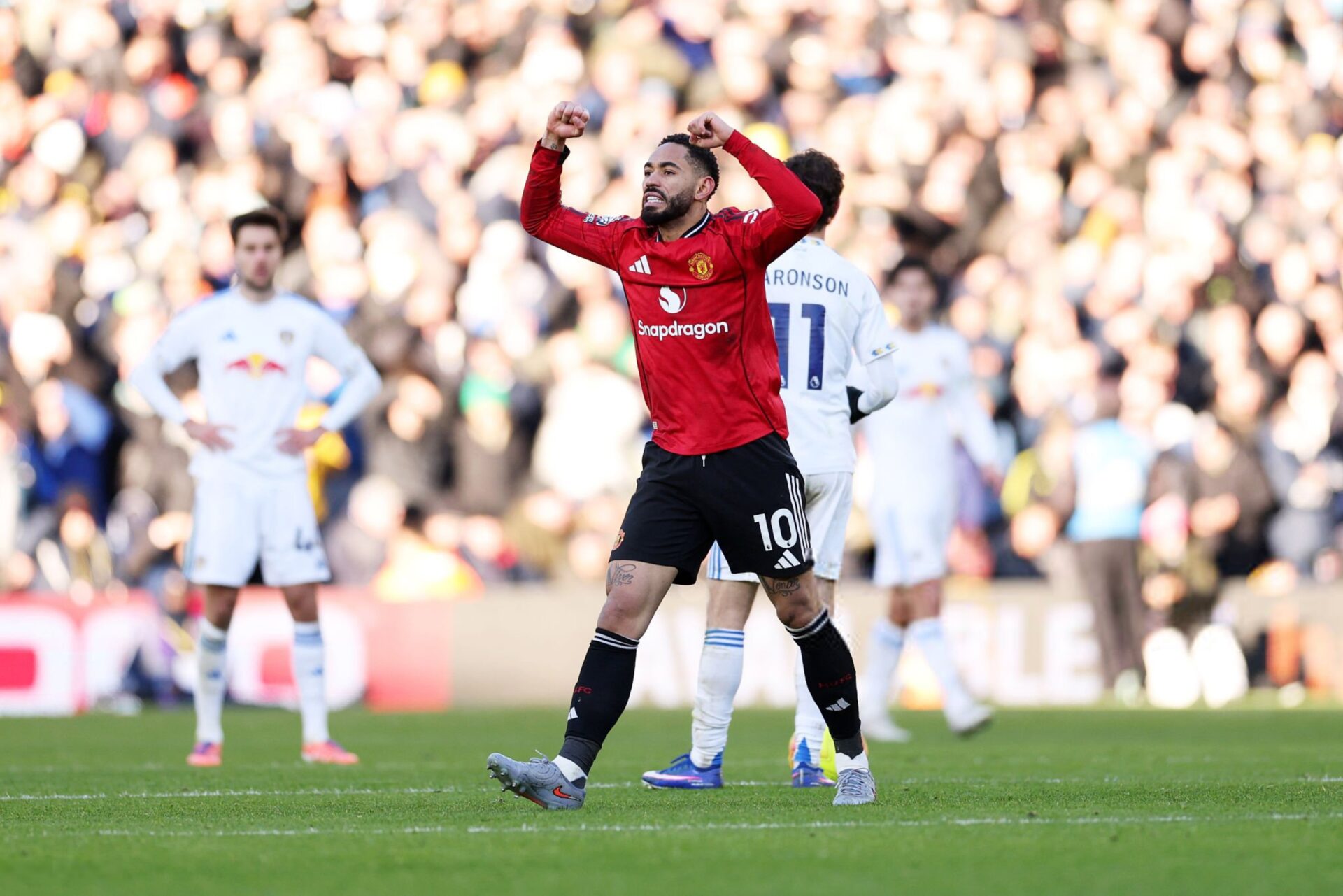 (VIDEO) Manchester United rescata el empate ante Leeds United en la ...