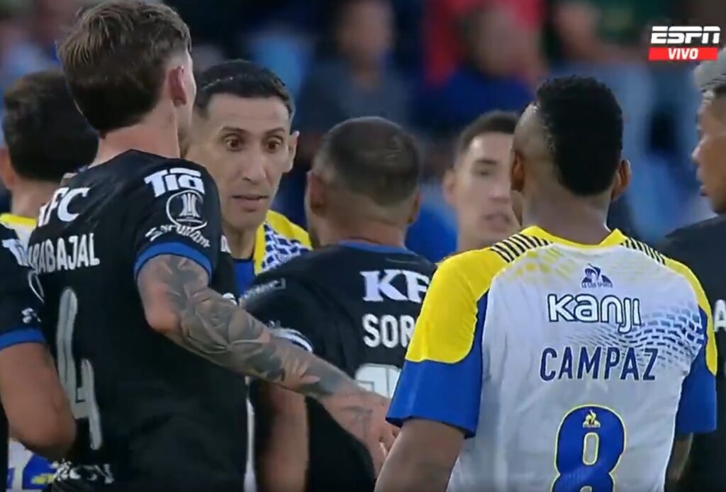 (VIDEO) El tenso cruce entre Junior Sornoza y Ángel Di María | Studiofutbol